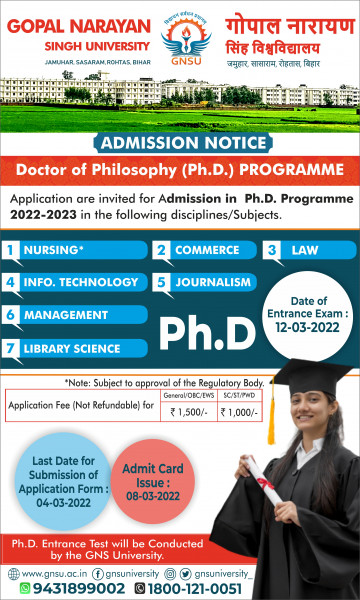 GNSU at Glance | GNSU.AC.IN